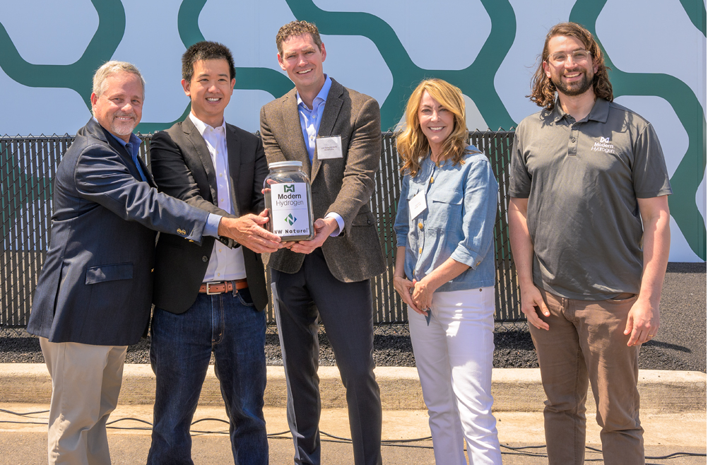 NW Natural And Modern Hydrogen Unveil Clean Hydrogen Production, Carbon ...