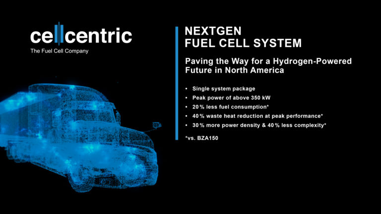 ACT Expo: Cellcentric Announces Its NextGen Fuel Cell System Tailored ...