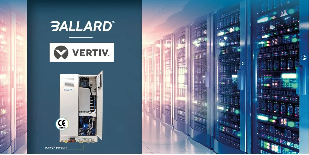 Ballard and Vertiv Announce Strategic Technology Partnership to Support ...