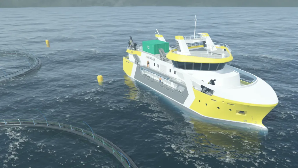 Norwegian Aquaculture Company Secures Funding for Hydrogen-Powered Vessels