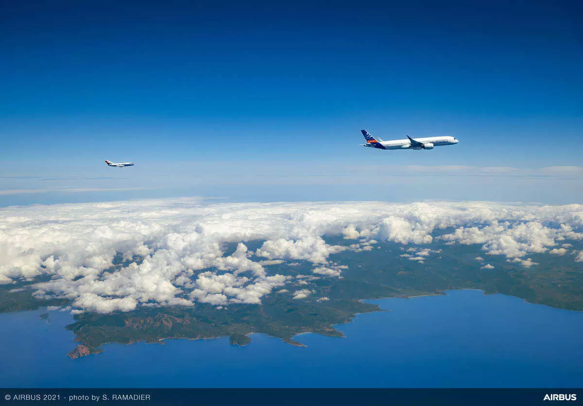 Airbus: World’s First In-Flight Study Of Commercial Aircraft Using 100% ...