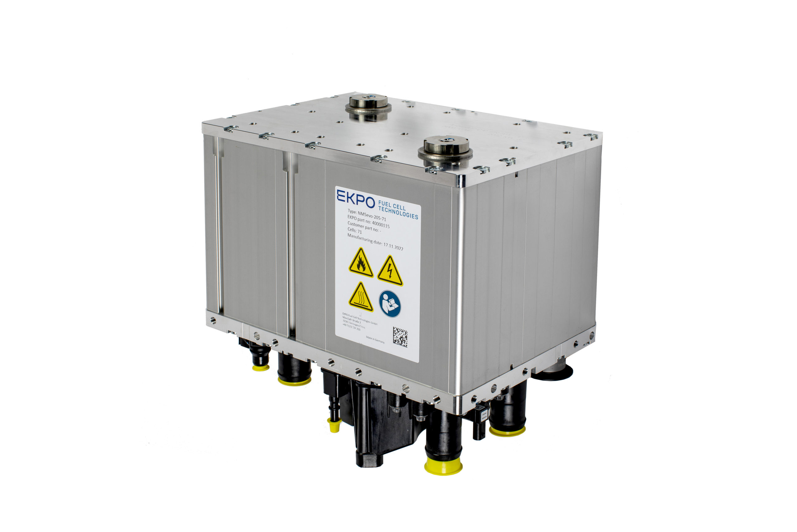 EKPO Fuel Cell Stack For Power Supply Unit At Amsterdam Airport ...