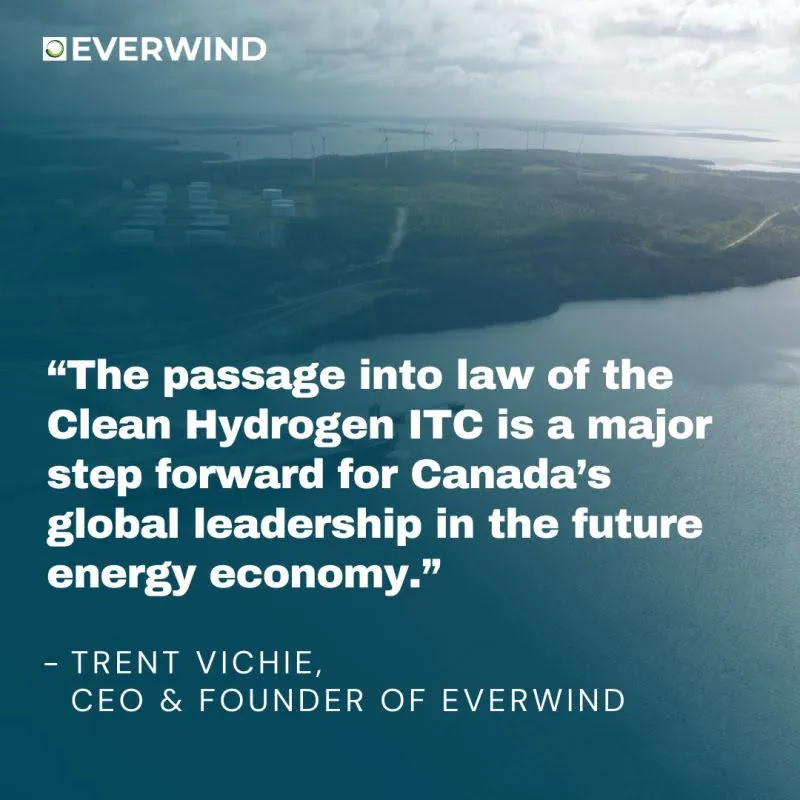 EverWind Fuels Praises Passing of Canadian Budget Legislation: First ...