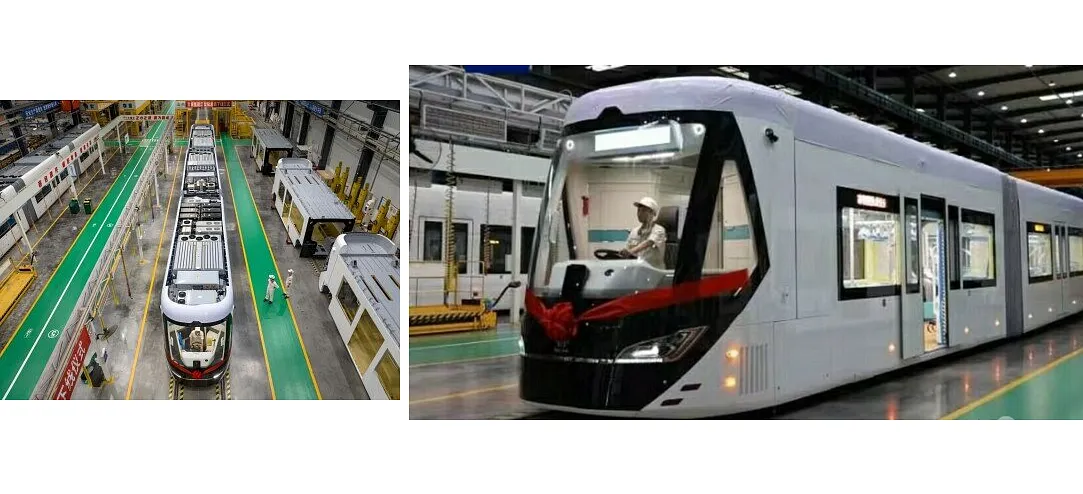 Hydrogen-Powered Smart Train Rolls off Production Line in China