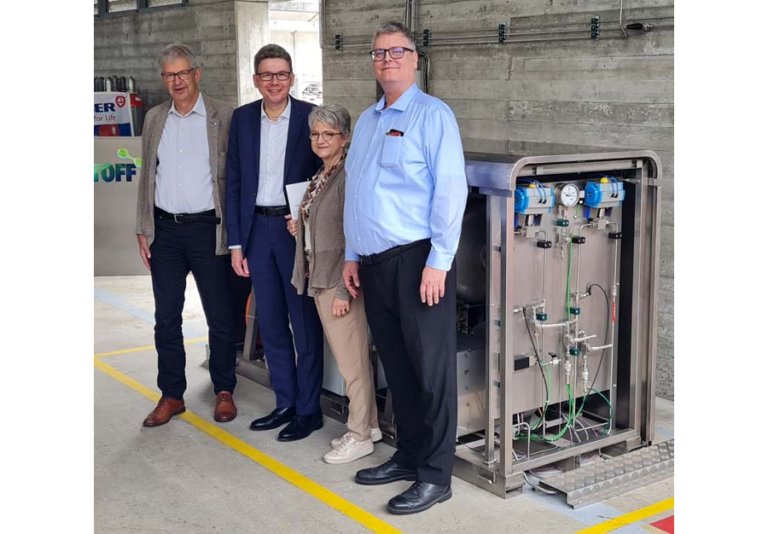 Lenzburg Hosts Launch Of Revolutionary Hydrogen Filling Station By ...