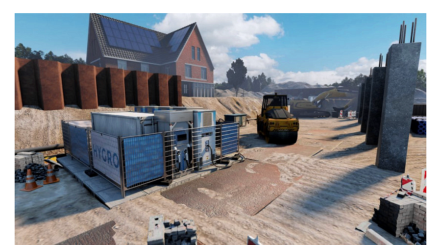 HYGRO's Emission-Free Hydrogen Generator To Transform The Construction Industry - FuelCellsWorks