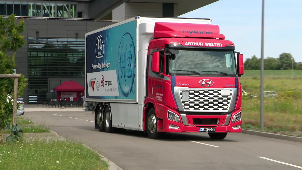 Cargolux and Arthur Welter Team up on Hydrogen-Powered Trucking