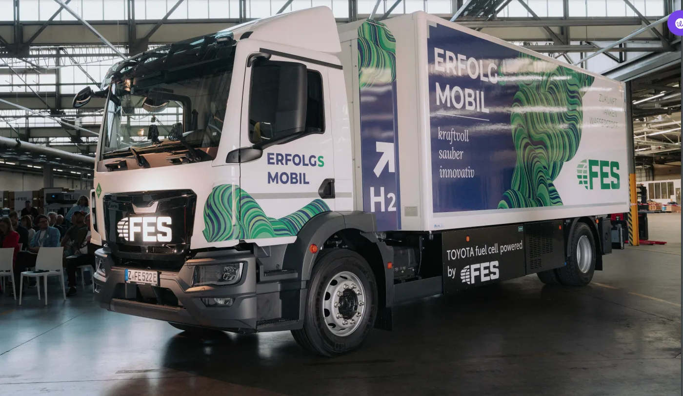Hydrogen Fuel Cell Trucks From Saxony and Thuringia