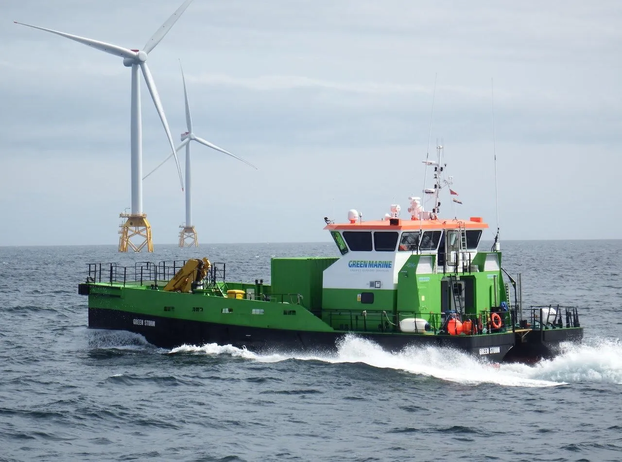 Green Marine UK’s Hydrogen CTV (Crew Transfer Vessel) Retrofit ...