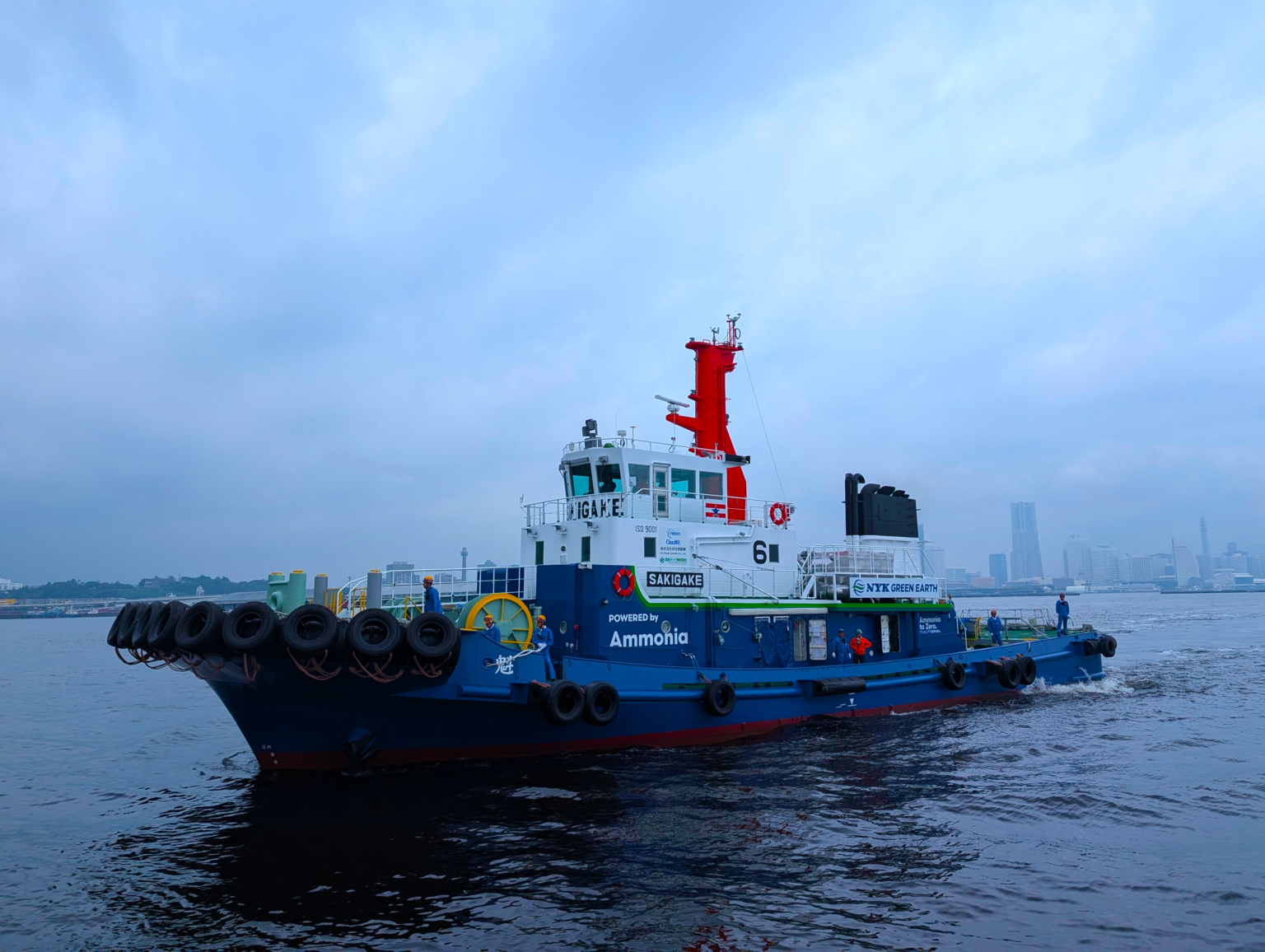 NYK Completes World’s First Truck-to-Ship Ammonia Bunkering Of Ammonia ...