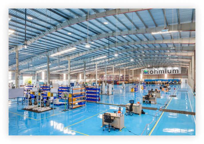 Ohmium Launches Newest PEM Electrolyzer Gigafactory - FuelCellsWorks