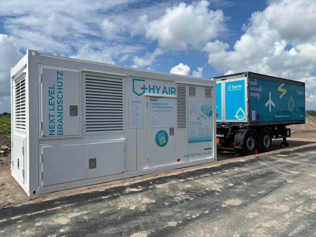 Innovative Fire Protection: Bio-Frost Westhof Employs HY.AIR 80 Fuel Cells