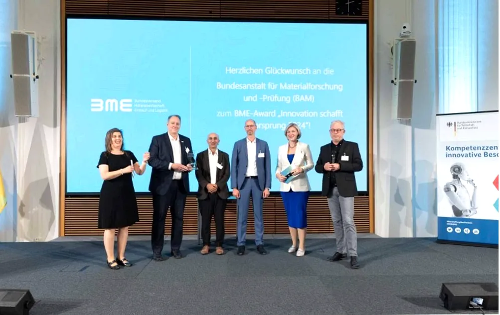 BAM Wins Innovation Award for Hydrogen Test Platform