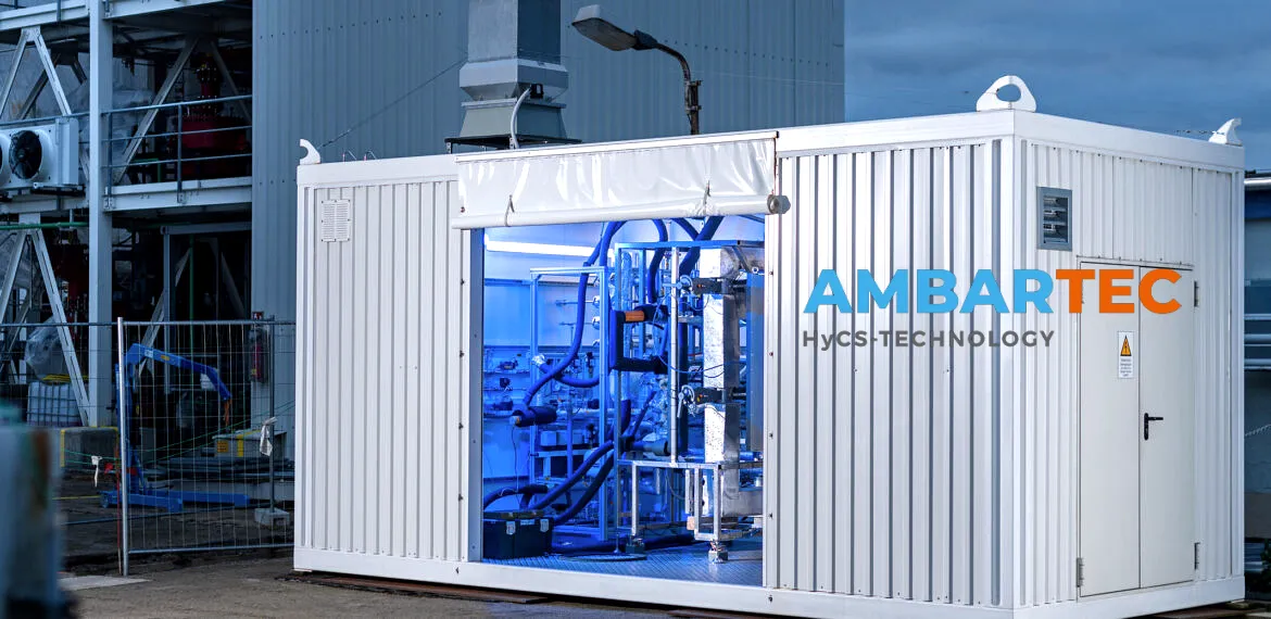 AMBARtec's H2 Highly Efficient H2 Storage System Successfully Scaled up ...