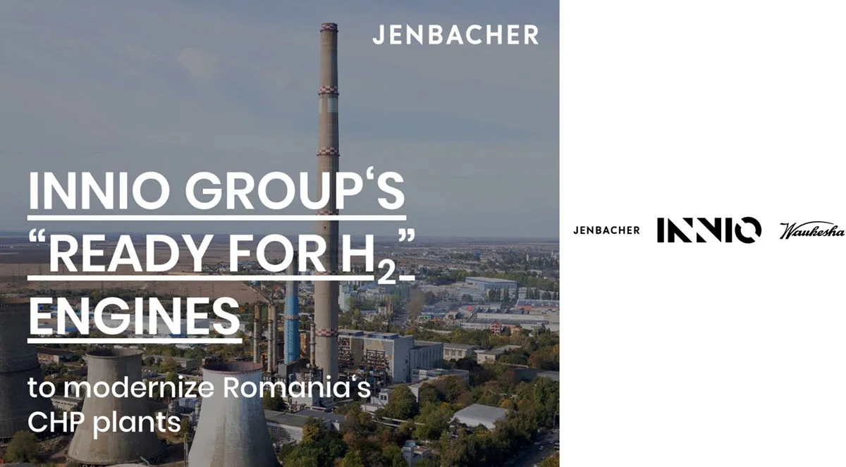 INNIO Group “Ready for H2” Engines Selected to Modernize Romania’s CHP ...