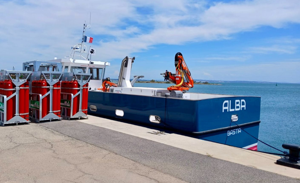 ALBA, The Hydrogen-Powered Training Vessel, Completes First Bunkering ...