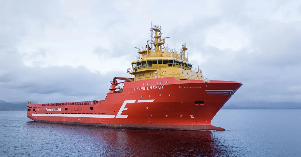 Viking Energy Makes History as First Ammonia-Powered Offshore Vessel